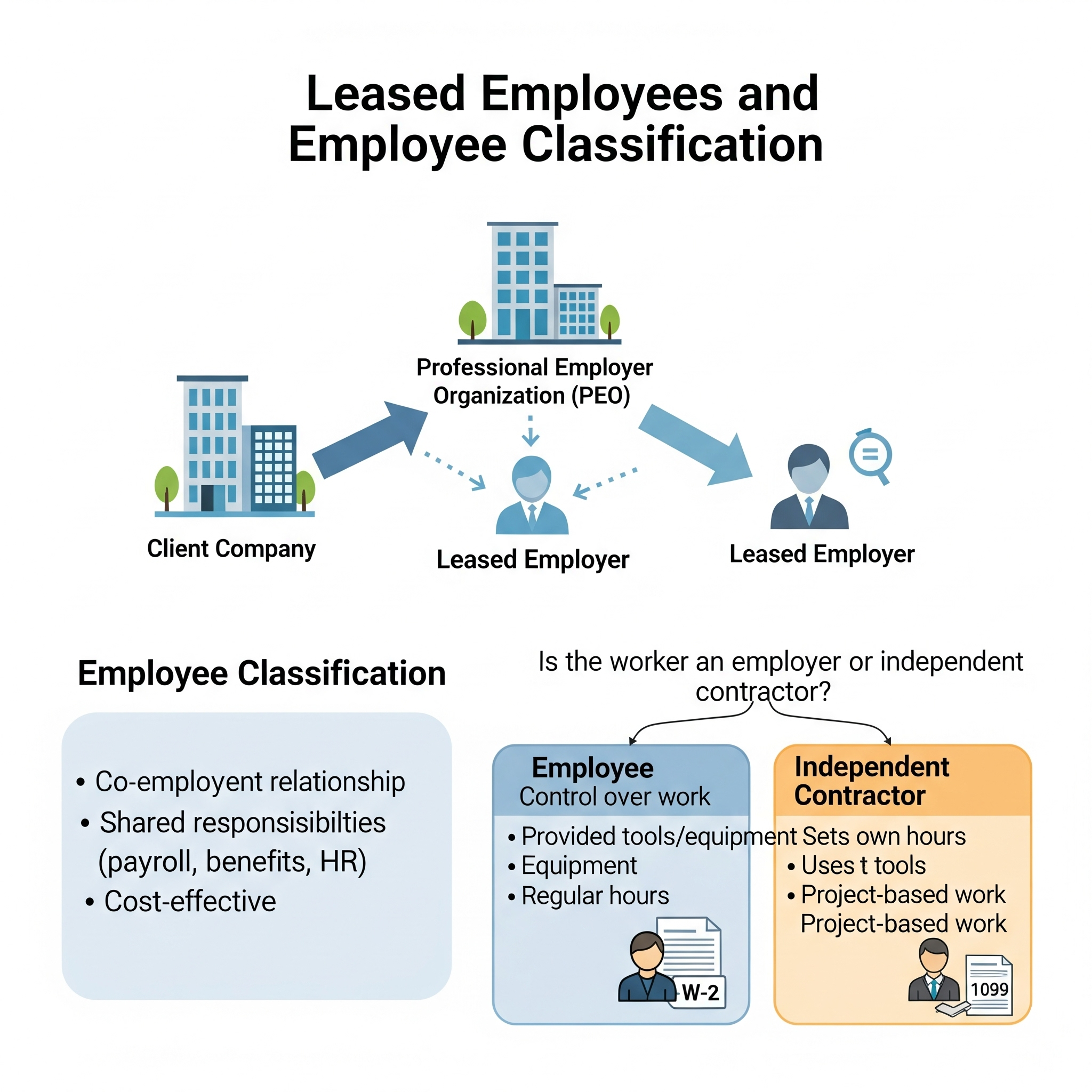 Leased Employees and Employee Classification - EBEClaw.com